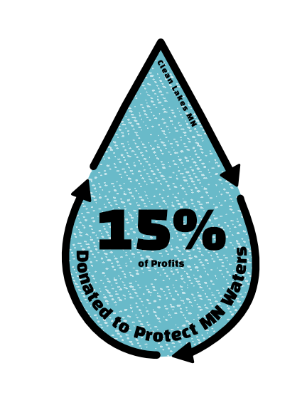Clean Lakes MN Aluminum Water Bottle | Clean Lakes MN LLC